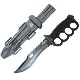 Defender-Xtreme 14.5" Tactical Hunting Knife ABS Handle Stainless Steel ...