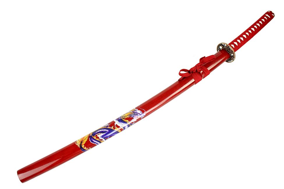 Red Samurai Sword