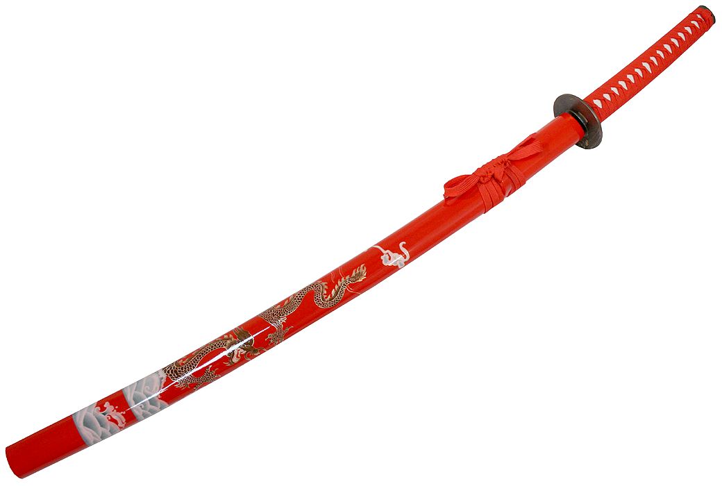 Red Samurai Swords